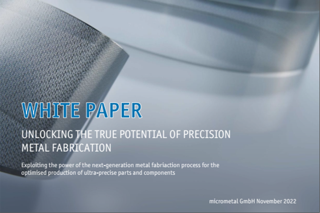 New White Paper - micrometal